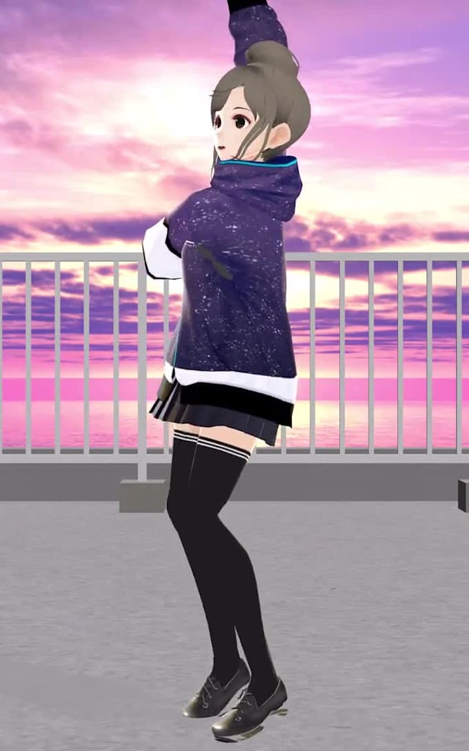 Create you a unique 3d vroid model by Pelumi_mate | Fiverr