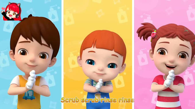 Create 3d animation for kids 3d kids animation nursery rhymes kids ...
