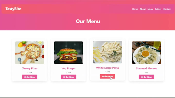 Create responsive html css website or landing pages by Shankarpradhan ...