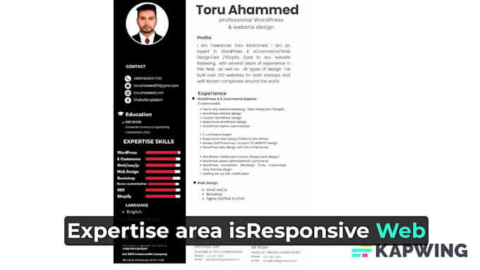 Creat wordpress website design and website development by Istiauqe_web ...