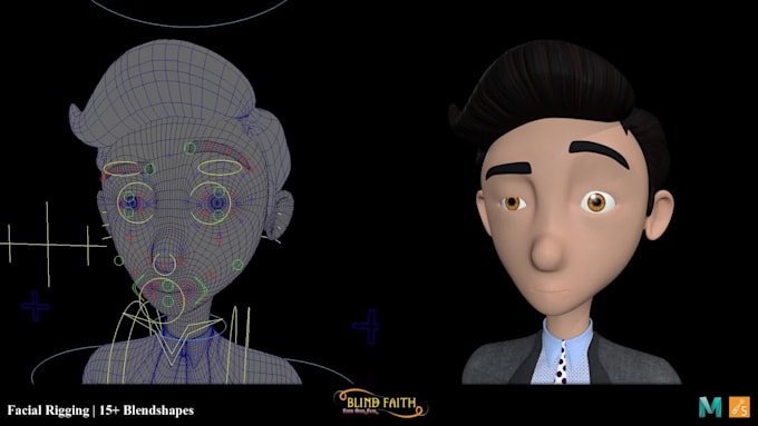 Create 3d character rigs in maya by Chemx03 | Fiverr