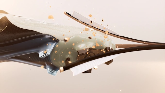 Realistic 3d shoe animation, footwear, sneakers and heels design, 3d ...