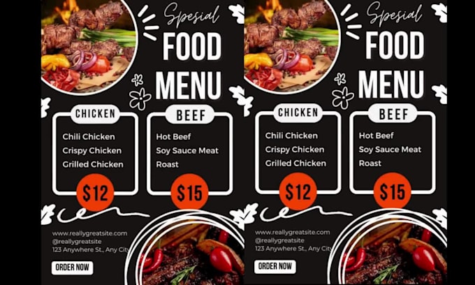 Design a profitable restaurant food menu, qr code, coffee, flyer, digital menu by Grace ...