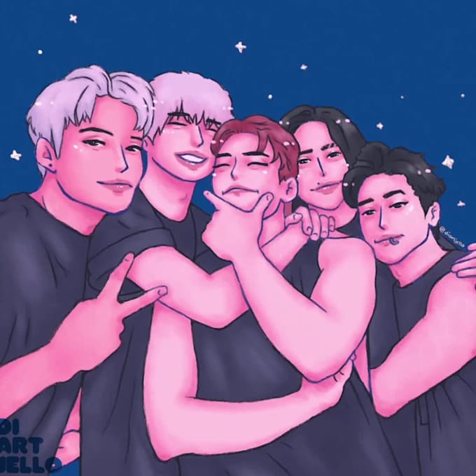 Create an aesthetic loop animation for you with my style by Diartjello | Fiverr