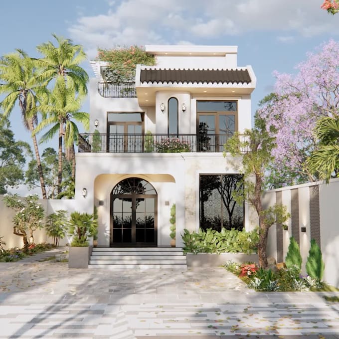 House design, 3d rendering modeling by Archi_nb | Fiverr