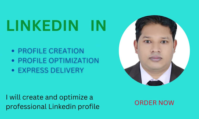Create and optimize a professional linkedin profile by Dgmhannan | Fiverr