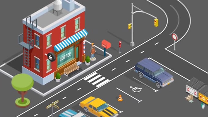 Isometric animation 2d explainer video animated explainer 3d isometric ...