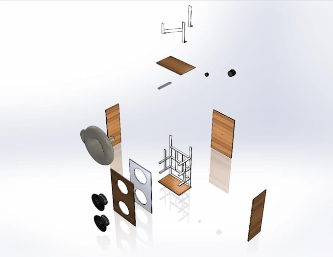Solidworks motion animation and 3d mechanical design by Emilcongli | Fiverr
