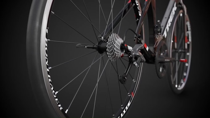 Create assembly 3d bicycle animation exploded view and 3d product ...