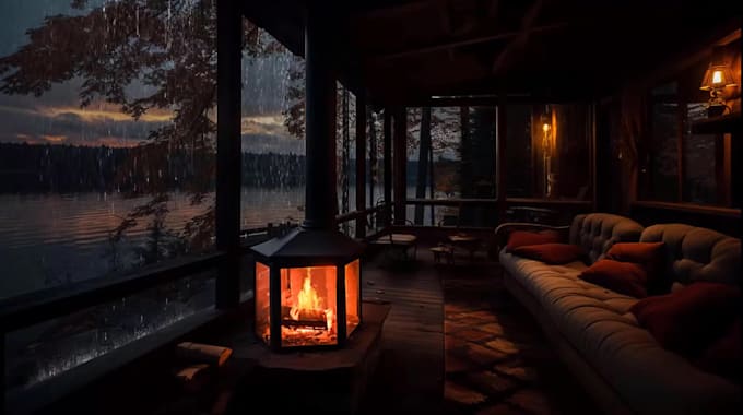 Create relaxing cozy rain videos by Shinjidaislam | Fiverr