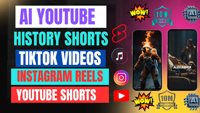 Create ai youtube history shorts,ai history reels,ai history videos,ai history by Akash_1078 ...