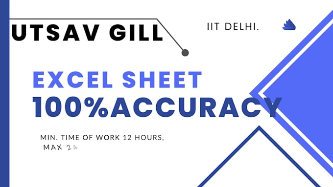 Do Quality Data Formatting Cleaning And Merging In Excel By Utsavgill
