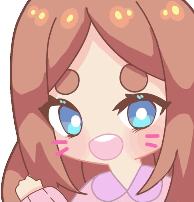 Draw emotes animated chibi by Jess_ankoku | Fiverr
