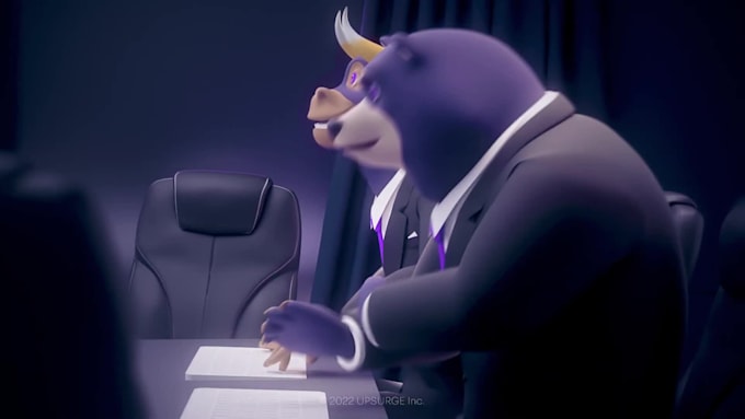 Create realistic nft animation, 3d nft, cartoon animation, nft card by ...