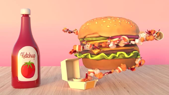 Create exceptional 3d cgi animations, 3d cgi food animations, vfx ...