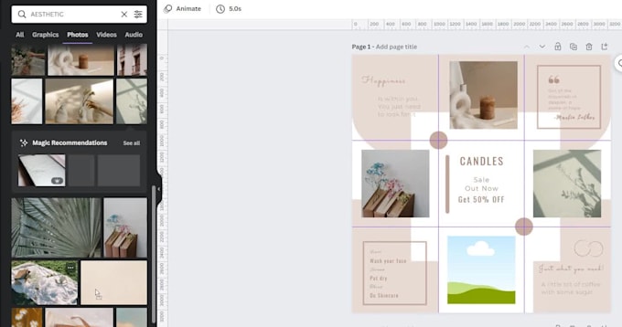 Design an editable canva template for you by Adeeba0 | Fiverr