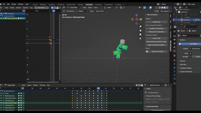 Do r6 animations on roblox for you by Astakjk | Fiverr