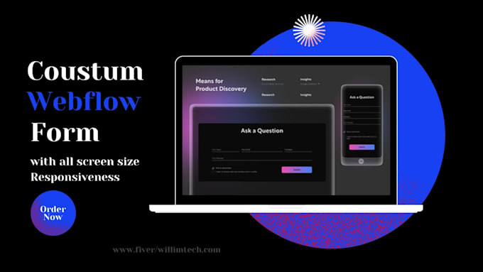 Customize design redesign fix webflow contact form pop up and multistep ...