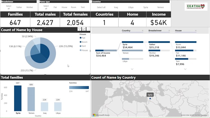 Create dashboard from messy data by Hosam_001 | Fiverr