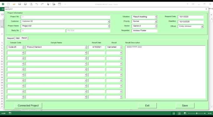 Do excel vba using the kanban dashboard method by Excelsprinter | Fiverr