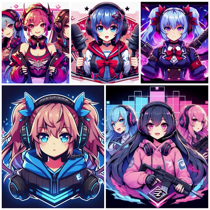 Draw your custom anime character by Nyxorifydesigns | Fiverr