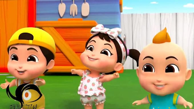 Do cocomelon, looloo cartoon animation, 3d kids animation, 3d nursery ...