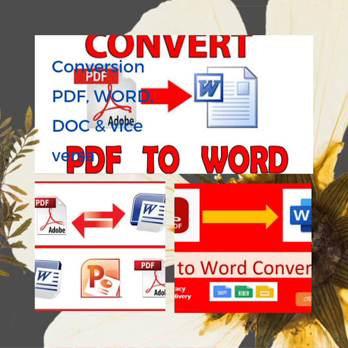 Convert scanned pdf to ms word and ms word to pdf conversion by Inamnm ... Convert scanned pdf to ms word and ms word to pdf conversion by Inamnm ...
