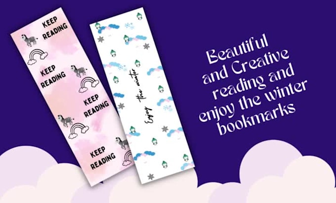 Design beautifully customised and creative bookmarks for you by ...