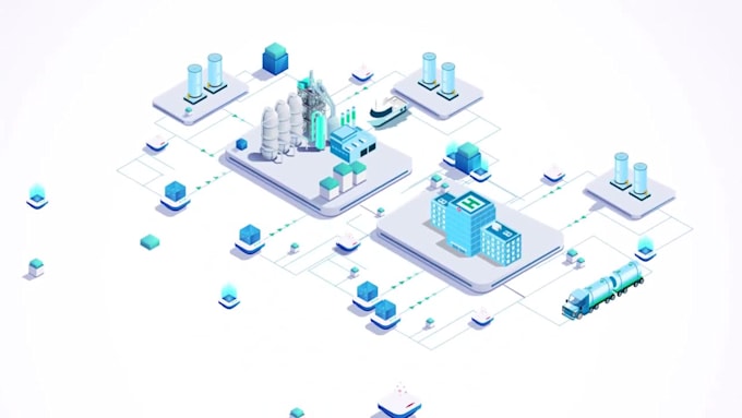 Isometric animation explainer video 2d isometric 2d animation animated ...