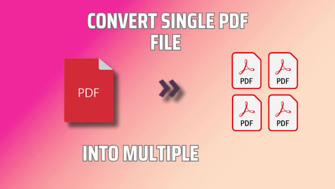 Combine merge convert pdf files into single file or split pages to pdfs by Danimuharam | Fiverr