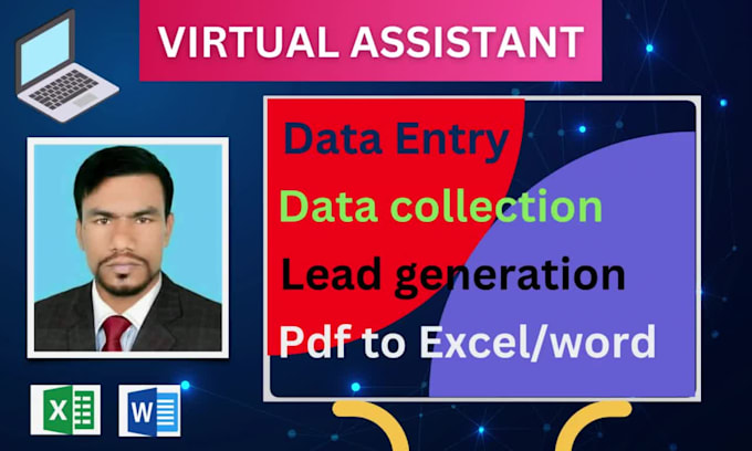 Do data entry, facebook promotion and marketing worldwide by Rouf57295 ...