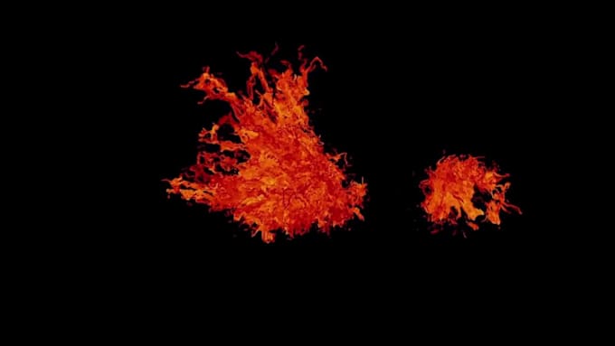 Do realistic vfx fire explosion spark fx particles smoke fire ...