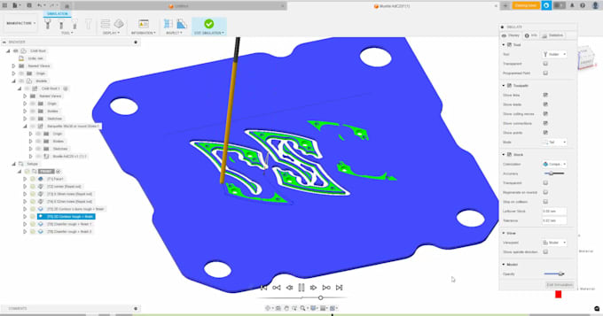 Program cnc machines using fusion 360 by Nghianguyen1 | Fiverr