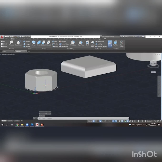 Make cad models using autodesk autocad to design and create 2d and 3d ...