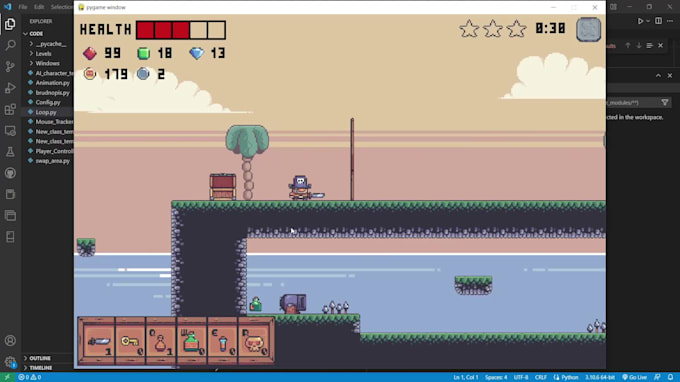 Create 2d Game Gui Or Simulation In Python With Pygame By Loiczeq Fiverr