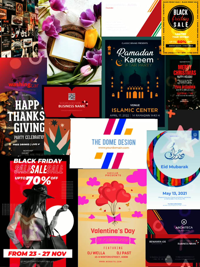 Make logo flyer poster in just 12 hour by Abdullahehab123 | Fiverr