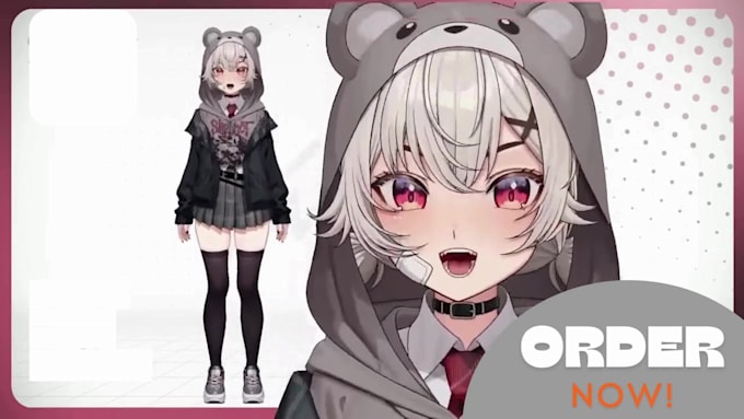 Draw nsfw vtuber model,live2d model and vtuber rigging by Steven_live2d | Fiverr