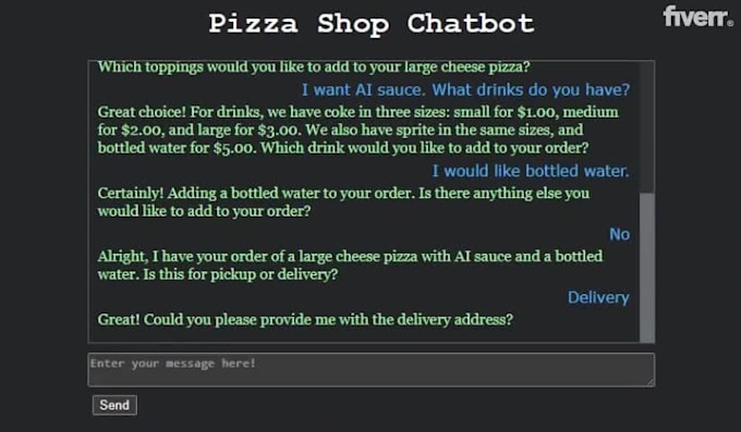 Create ai agent with rag, tool calling, mcp, langchain by Khawarali798 | Fiverr