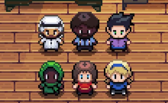 Do pixel art tileset, pixel background, pixel game art, sprite sheet, tile map by Wesley_74 | Fiverr