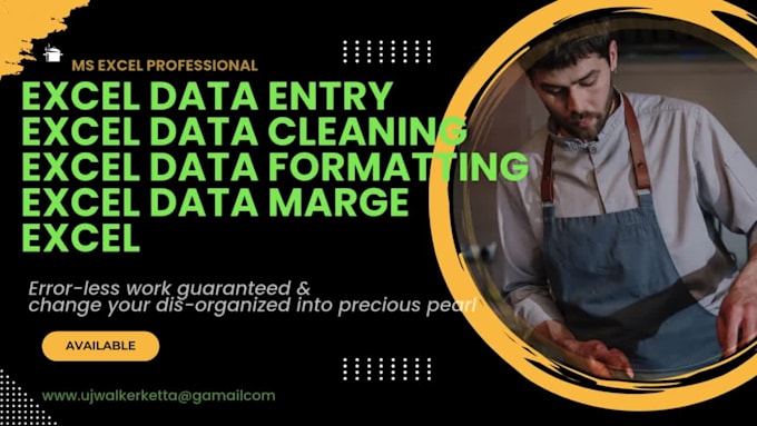 Clean Format Marge Split Excel Data By Ukprince Fiverr