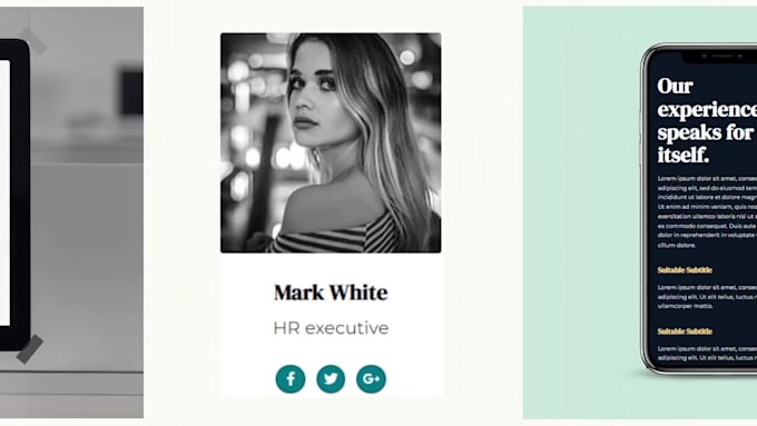 Build a modern and responsive mobile friendly wordpress website design ...