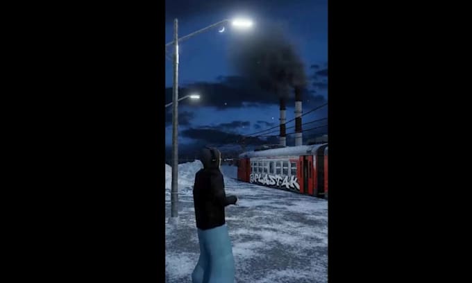 Retro 3d music animation ps1 n64 ps2 y2k style low poly retro ...