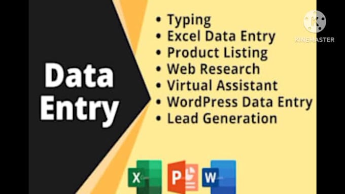 Do excellent data entry, copy, paste convert image to text by David ...