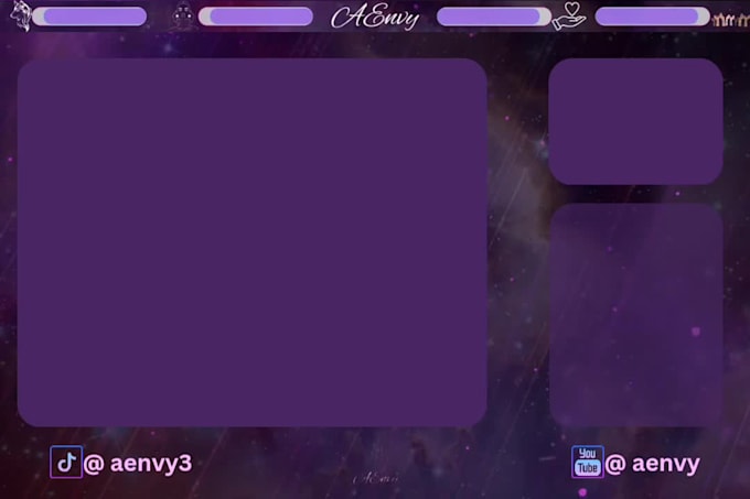 Create basic twitch backgrounds for overlays by Reneashiloh | Fiverr