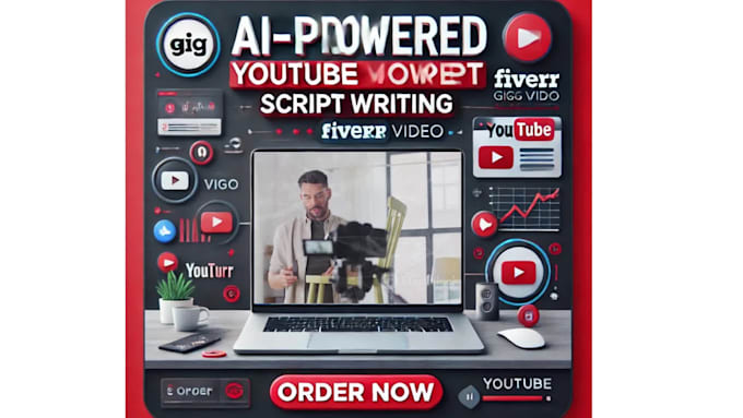 Write ai powered youtube scripts for viral videos by Zain_visuals | Fiverr