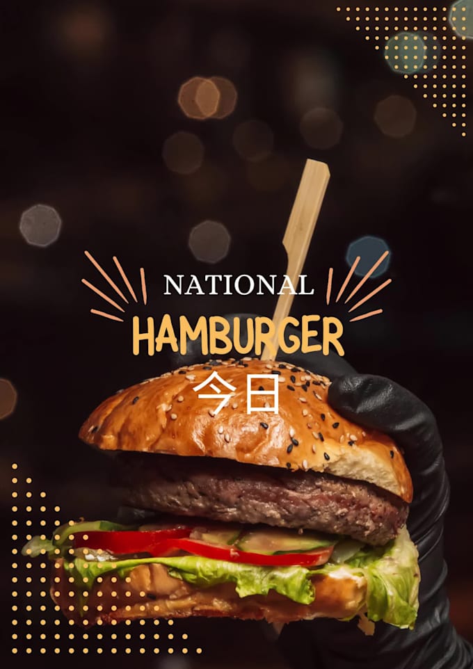 Create a food poster design by Nabeelakhtar104 | Fiverr