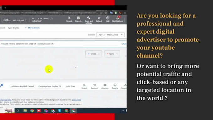 Create high quality youtube video ad through google ads by Digitalkuli ...