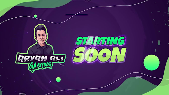 Custom animated twitch or kick screens for your stream by Twitch_master ...