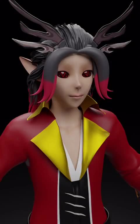 Create vtuber model, vrchat furry avatar 3d anime model by Tobiloba ...