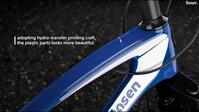 3d bicycle assembly animation exploded view bike modeling by Freshkal ...